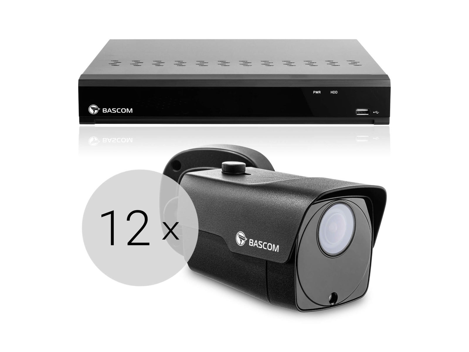 Kabelloses 12-Bullet-System PLUS - Bascom